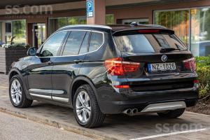 Melns BMW X3 2014 Jelgava, ar dzinēja tilpumu 3.00 L un nobraukumu 290 tūkst. km par 15990 €, foto 6 vietnē AUTOMOTO.COM.LV