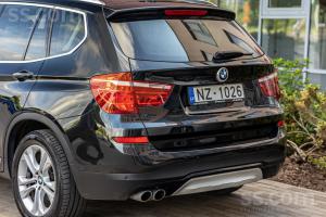 Melns BMW X3 2014 Jelgava, ar dzinēja tilpumu 3.00 L un nobraukumu 290 tūkst. km par 15990 €, foto 7 vietnē AUTOMOTO.COM.LV