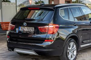 Melns BMW X3 2014 Jelgava, ar dzinēja tilpumu 3.00 L un nobraukumu 290 tūkst. km par 15990 €, foto 13 vietnē AUTOMOTO.COM.LV