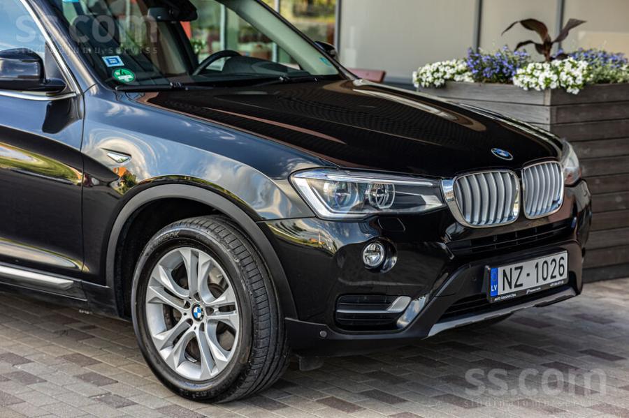 Melns BMW X3 2014 Jelgava, ar dzinēja tilpumu 3.00 L un nobraukumu 290 tūkst. km par 15990 €, foto 14 vietnē AUTOMOTO.COM.LV