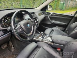 Melns BMW X3 2014 Jelgava, ar dzinēja tilpumu 3.00 L un nobraukumu 290 tūkst. km par 15990 €, foto 18 vietnē AUTOMOTO.COM.LV
