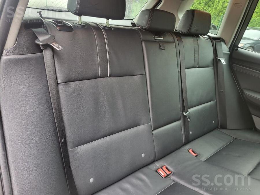 Melns BMW X3 2014 Jelgava, ar dzinēja tilpumu 3.00 L un nobraukumu 290 tūkst. km par 15990 €, foto 22 vietnē AUTOMOTO.COM.LV