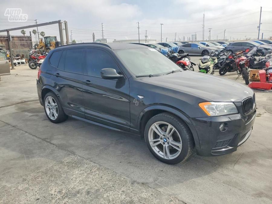 Black BMW X3 2014 in Kaunas, with an engine capacity of 3.00 L and mileage of 165 thousand km for 8500 €, photo 1 on AUTOMOTO.COM.LV