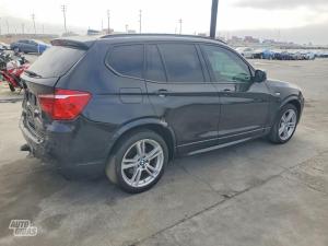 Black BMW X3 2014 in Kaunas, with an engine capacity of 3.00 L and mileage of 165 thousand km for 8500 €, photo 3 on AUTOMOTO.COM.LV