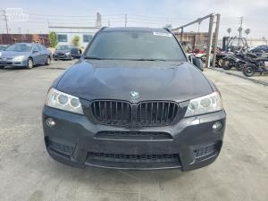 Black BMW X3 2014 in Kaunas, with an engine capacity of 3.00 L and mileage of 165 thousand km for 8500 €, photo 4 on AUTOMOTO.COM.LV