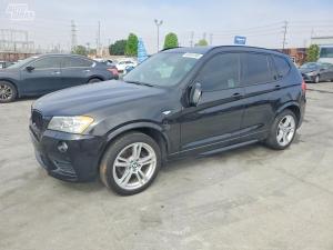 Black BMW X3 2014 in Kaunas, with an engine capacity of 3.00 L and mileage of 165 thousand km for 8500 €, photo 5 on AUTOMOTO.COM.LV