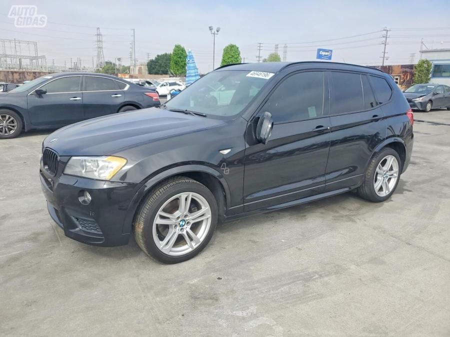 Black BMW X3 2014 in Kaunas, with an engine capacity of 3.00 L and mileage of 165 thousand km for 8500 €, photo 5 on AUTOMOTO.COM.LV