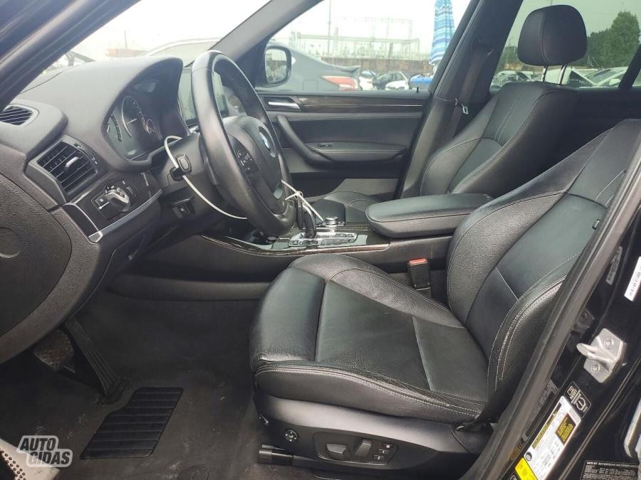 Black BMW X3 2014 in Kaunas, with an engine capacity of 3.00 L and mileage of 165 thousand km for 8500 €, photo 8 on AUTOMOTO.COM.LV