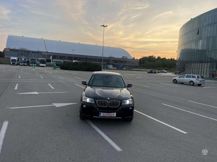 Melns BMW X3 2014 Šauļi, ar dzinēja tilpumu 2.00 L un nobraukumu 341 tūkst. km par 9000 €, foto 9 vietnē AUTOMOTO.COM.LV