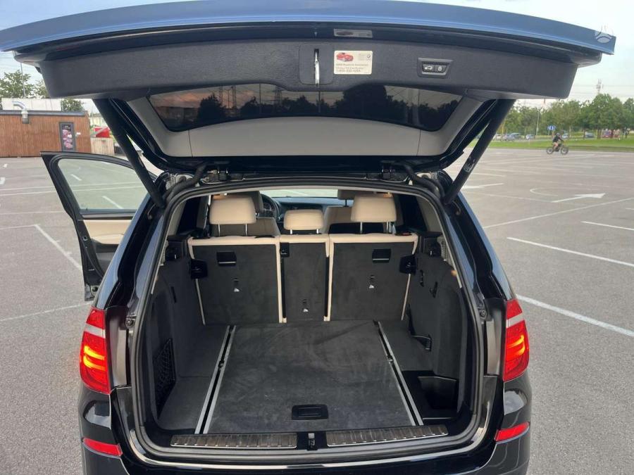 Melns BMW X3 2014 Šauļi, ar dzinēja tilpumu 2.00 L un nobraukumu 341 tūkst. km par 9000 €, foto 12 vietnē AUTOMOTO.COM.LV
