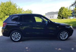 Melns BMW X3 2014 Šauļi, ar dzinēja tilpumu 2.00 L un nobraukumu 300 tūkst. km par 9950 €, foto 6 vietnē AUTOMOTO.COM.LV