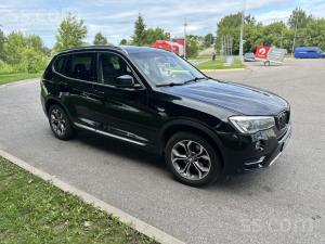 Black BMW X3 2014 in Daugavpils, with an engine capacity of 2.00 L and mileage of 212 thousand km for 11500 €, photo 3 on AUTOMOTO.COM.LV