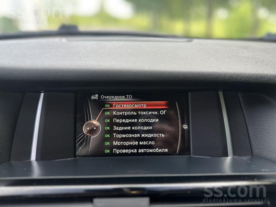Black BMW X3 2014 in Daugavpils, with an engine capacity of 2.00 L and mileage of 212 thousand km for 11500 €, photo 11 on AUTOMOTO.COM.LV