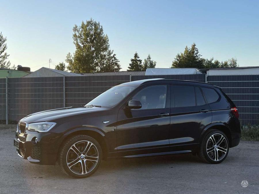 Black BMW X3 2014 in Kaunas, with an engine capacity of 2.00 L and mileage of 179 thousand km for 14990 €, photo 3 on AUTOMOTO.COM.LV