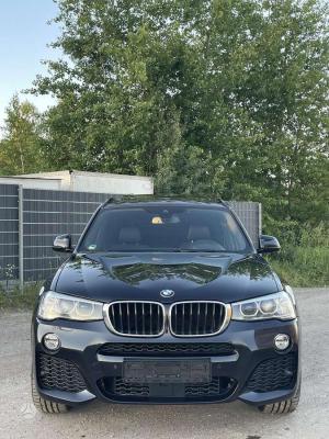 Black BMW X3 2014 in Kaunas, with an engine capacity of 2.00 L and mileage of 179 thousand km for 14990 €, photo 4 on AUTOMOTO.COM.LV