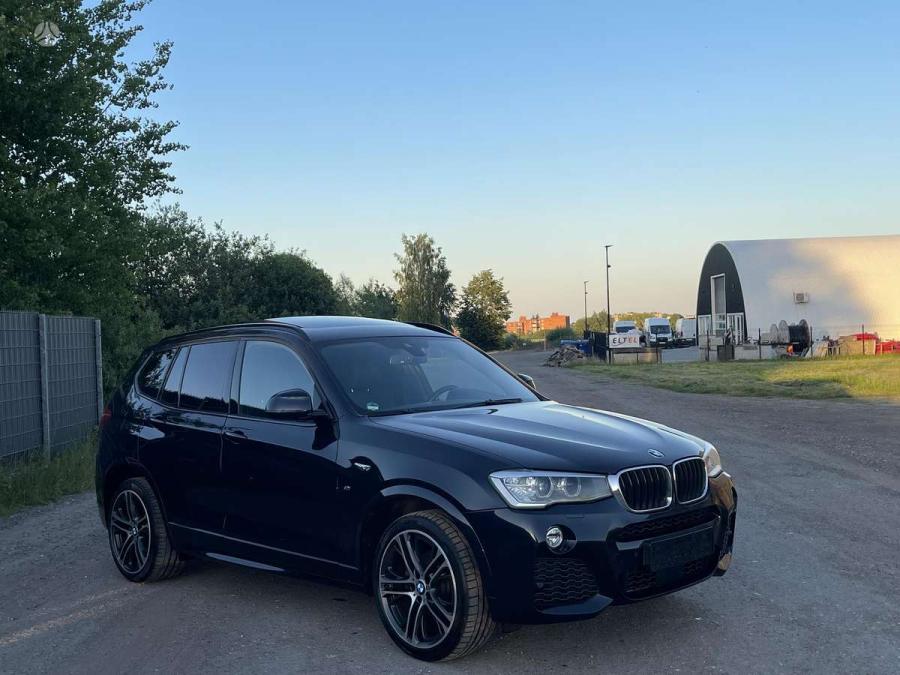 Black BMW X3 2014 in Kaunas, with an engine capacity of 2.00 L and mileage of 179 thousand km for 14990 €, photo 6 on AUTOMOTO.COM.LV