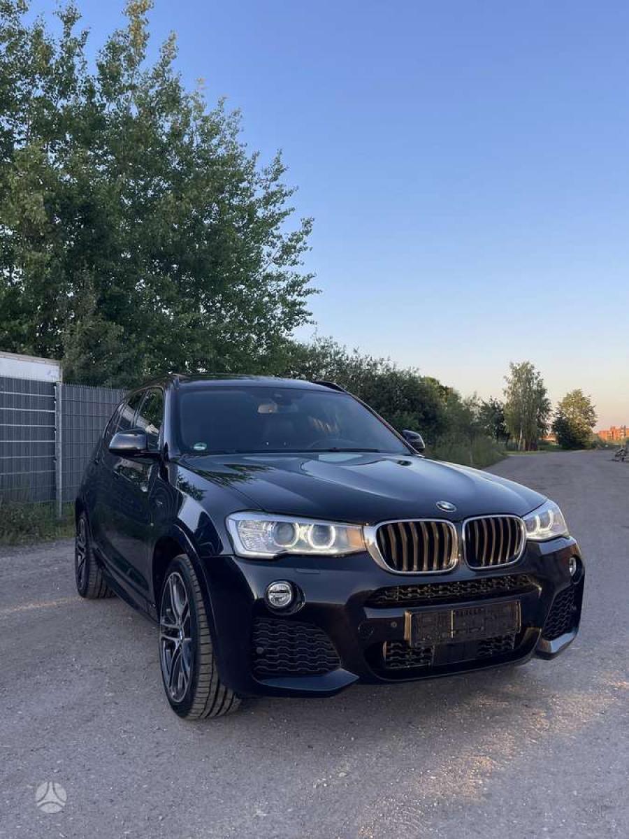 Black BMW X3 2014 in Kaunas, with an engine capacity of 2.00 L and mileage of 179 thousand km for 14990 €, photo 7 on AUTOMOTO.COM.LV