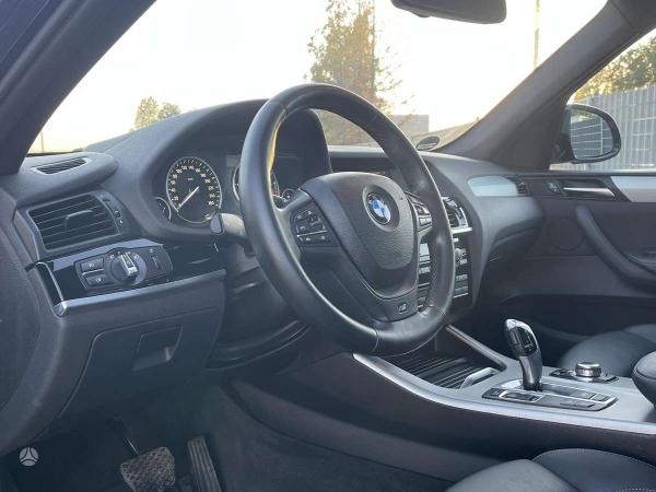Black BMW X3 2014 in Kaunas, with an engine capacity of 2.00 L and mileage of 179 thousand km for 14990 €, photo 7 on AUTOMOTO.COM.LV