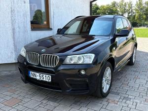 Черный БМВ Х3 2014 в Елгава, объемом двигателя 3.00 л и пробегом 330 тыс. км за 10700 €, фото  на AUTOMOTO.COM.LV
