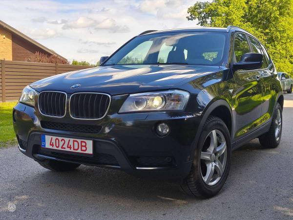 Melns BMW X3 2014 Prienai, ar dzinēja tilpumu 2.00 L un nobraukumu 212 tūkst. km par 7990 €, foto 2 vietnē AUTOMOTO.COM.LV