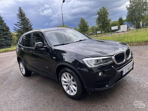 Black BMW X3 2014 in Panevezys, with an engine capacity of 2.00 L and mileage of 314 thousand km for 10500 €, photo 2 on AUTOMOTO.COM.LV