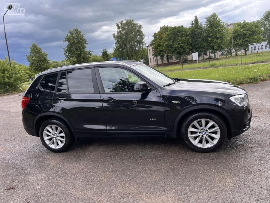 Melns BMW X3 2014 Panevēža, ar dzinēja tilpumu 2.00 L un nobraukumu 314 tūkst. km par 10500 €, foto 5 vietnē AUTOMOTO.COM.LV