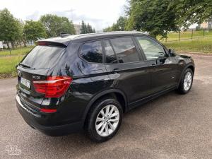 Melns BMW X3 2014 Panevēža, ar dzinēja tilpumu 2.00 L un nobraukumu 314 tūkst. km par 10500 €, foto 6 vietnē AUTOMOTO.COM.LV