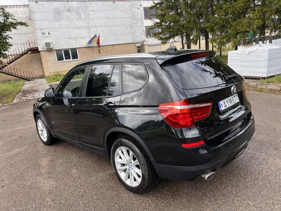 Melns BMW X3 2014 Panevēža, ar dzinēja tilpumu 2.00 L un nobraukumu 314 tūkst. km par 10500 €, foto 8 vietnē AUTOMOTO.COM.LV