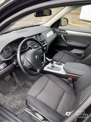 Melns BMW X3 2014 Panevēža, ar dzinēja tilpumu 2.00 L un nobraukumu 314 tūkst. km par 10500 €, foto 12 vietnē AUTOMOTO.COM.LV