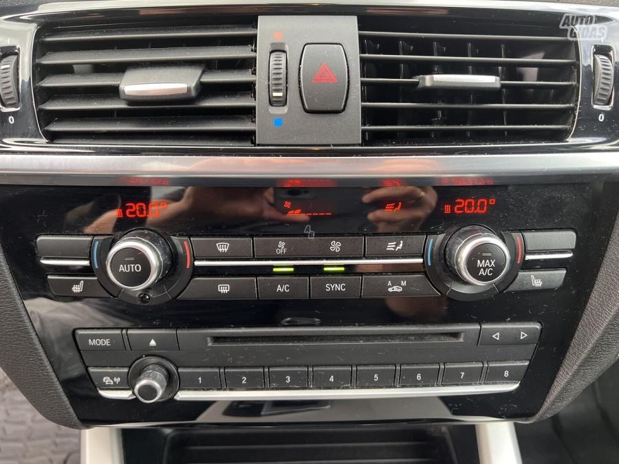 Melns BMW X3 2014 Panevēža, ar dzinēja tilpumu 2.00 L un nobraukumu 314 tūkst. km par 10500 €, foto 13 vietnē AUTOMOTO.COM.LV
