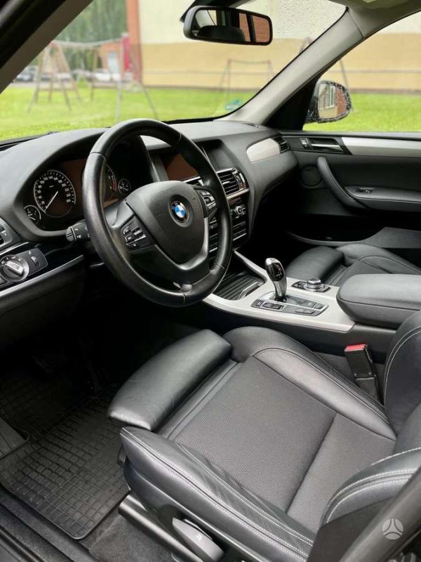 Melns BMW X3 2014 Elektrėnai, ar dzinēja tilpumu 2.00 L un nobraukumu 265 tūkst. km par 13450 €, foto 9 vietnē AUTOMOTO.COM.LV