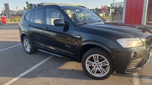 Melns BMW X3 2014 Viļņa, ar dzinēja tilpumu 2.00 L un nobraukumu 370 tūkst. km par 8799 €, foto  vietnē AUTOMOTO.COM.LV