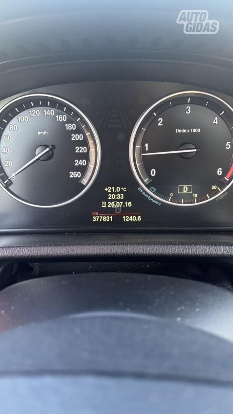 Black BMW X3 2014 in Vilnius, with an engine capacity of 2.00 L and mileage of 370 thousand km for 8799 €, photo 10 on AUTOMOTO.COM.LV