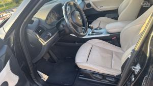 Black BMW X3 2014 in Vilnius, with an engine capacity of 2.00 L and mileage of 370 thousand km for 8799 €, photo 12 on AUTOMOTO.COM.LV
