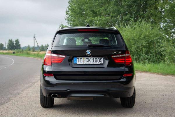 Melns BMW X3 2014 Elektrėnai, ar dzinēja tilpumu 2.00 L un nobraukumu 265 tūkst. km par 13450 €, foto 5 vietnē AUTOMOTO.COM.LV