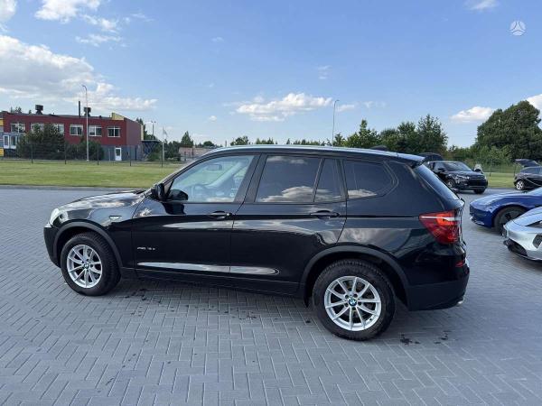 Black BMW X3 2014 in Telschi, with an engine capacity of 2.00 L and mileage of 224 thousand km for 7999 €, photo 3 on AUTOMOTO.COM.LV