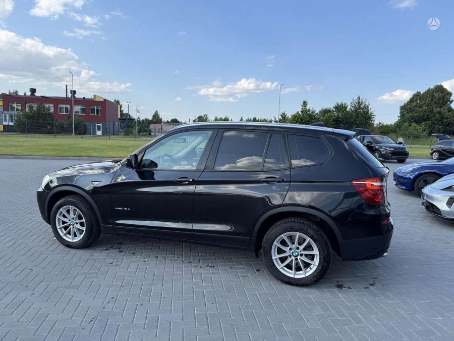 Black BMW X3 2014 in Telschi, with an engine capacity of 2.00 L and mileage of 224 thousand km for 7999 €, photo 4 on AUTOMOTO.COM.LV