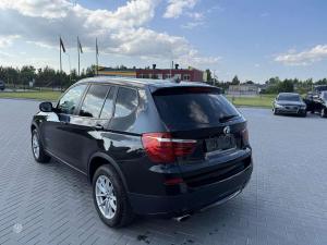 Black BMW X3 2014 in Telschi, with an engine capacity of 2.00 L and mileage of 224 thousand km for 7999 €, photo 5 on AUTOMOTO.COM.LV