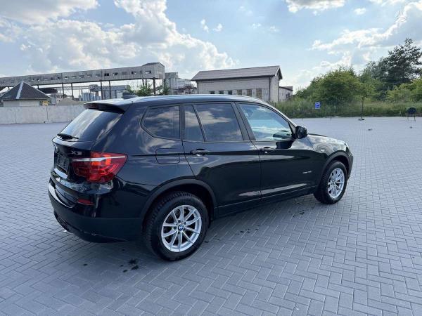 Black BMW X3 2014 in Telschi, with an engine capacity of 2.00 L and mileage of 224 thousand km for 7999 €, photo 7 on AUTOMOTO.COM.LV
