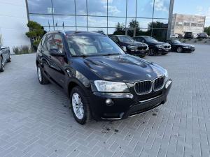 Black BMW X3 2014 in Telschi, with an engine capacity of 2.00 L and mileage of 224 thousand km for 7999 €, photo 10 on AUTOMOTO.COM.LV