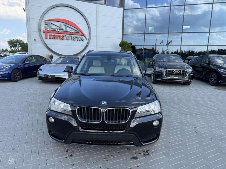 Black BMW X3 2014 in Telschi, with an engine capacity of 2.00 L and mileage of 224 thousand km for 7999 €, photo 11 on AUTOMOTO.COM.LV