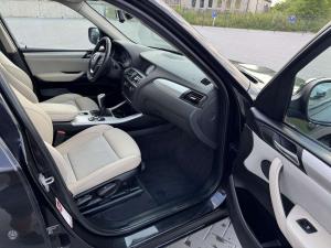 Black BMW X3 2014 in Telschi, with an engine capacity of 2.00 L and mileage of 224 thousand km for 7999 €, photo 19 on AUTOMOTO.COM.LV