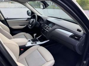Black BMW X3 2014 in Telschi, with an engine capacity of 2.00 L and mileage of 224 thousand km for 7999 €, photo 20 on AUTOMOTO.COM.LV