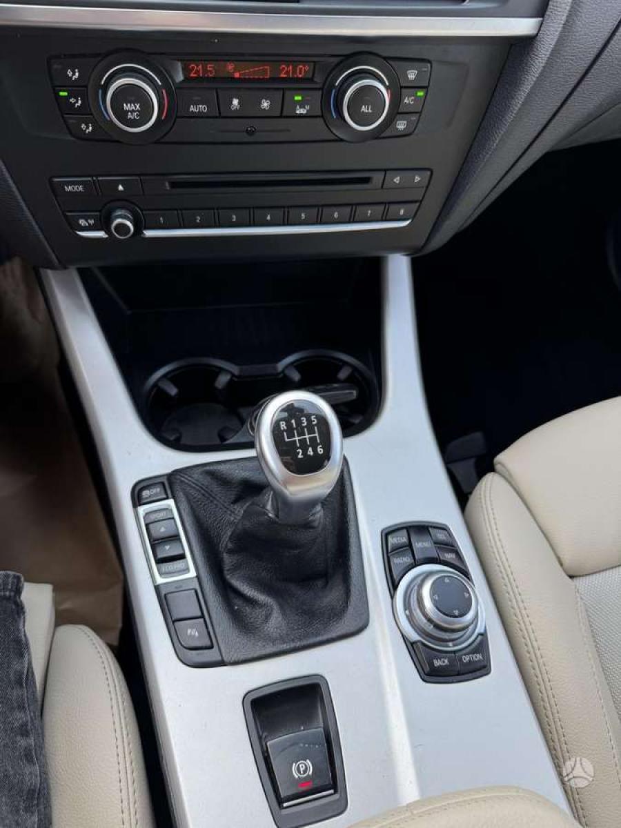 Black BMW X3 2014 in Telschi, with an engine capacity of 2.00 L and mileage of 224 thousand km for 7999 €, photo 22 on AUTOMOTO.COM.LV