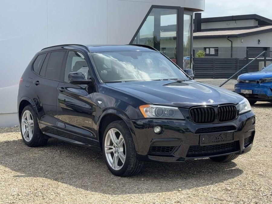 Melns BMW X3 2014 Šauļi, ar dzinēja tilpumu 2.98 L un nobraukumu 236 tūkst. km par 10950 €, foto 4 vietnē AUTOMOTO.COM.LV