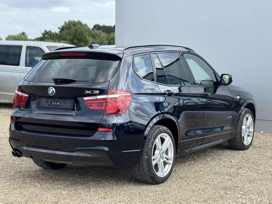 Melns BMW X3 2014 Šauļi, ar dzinēja tilpumu 2.98 L un nobraukumu 236 tūkst. km par 10950 €, foto 5 vietnē AUTOMOTO.COM.LV