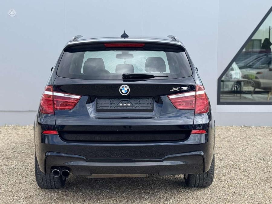 Melns BMW X3 2014 Šauļi, ar dzinēja tilpumu 2.98 L un nobraukumu 236 tūkst. km par 10950 €, foto 6 vietnē AUTOMOTO.COM.LV
