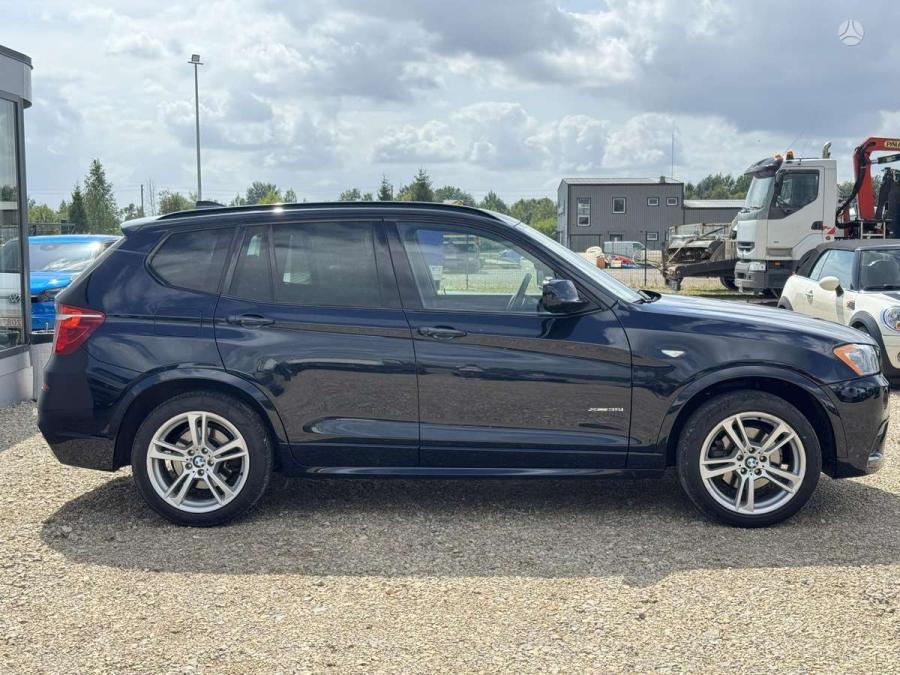 Melns BMW X3 2014 Šauļi, ar dzinēja tilpumu 2.98 L un nobraukumu 236 tūkst. km par 10950 €, foto 8 vietnē AUTOMOTO.COM.LV