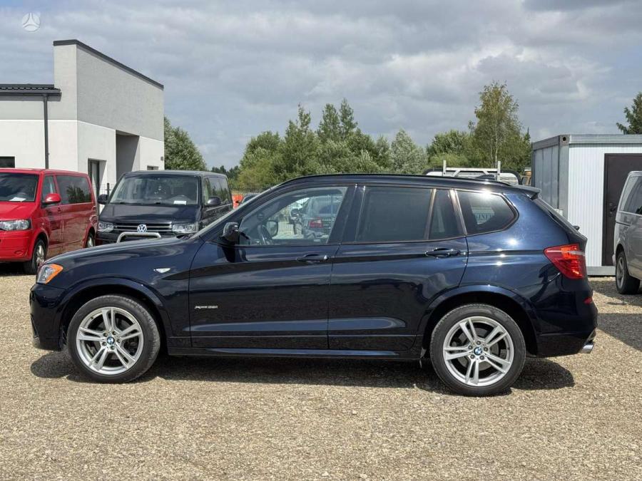 Melns BMW X3 2014 Šauļi, ar dzinēja tilpumu 2.98 L un nobraukumu 236 tūkst. km par 10950 €, foto 9 vietnē AUTOMOTO.COM.LV