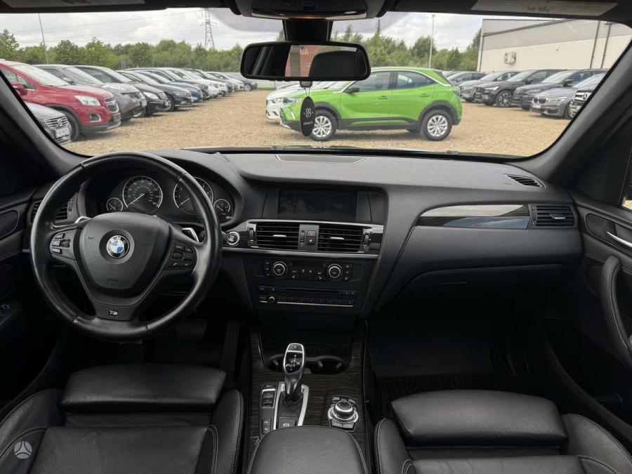 Melns BMW X3 2014 Šauļi, ar dzinēja tilpumu 2.98 L un nobraukumu 236 tūkst. km par 10950 €, foto 13 vietnē AUTOMOTO.COM.LV